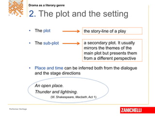 DRAMA AS A LITERARY GENRE | PPT