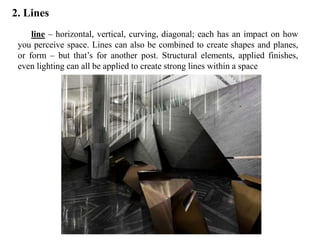 0004 interior design elements | PPT