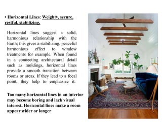 Horizontal Lines In Interior Design