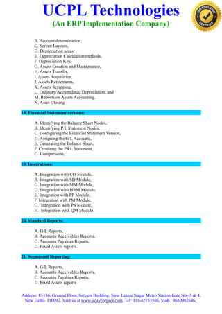 0004 sap fico syllabus ucpl technologies | PDF | Credit Cards ...