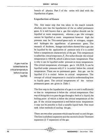 Approach to absolute zero by liquification of gases | PDF