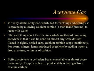 Oxy Acetylene Welding Procedure ............ | PPT