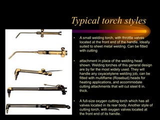 Oxy Acetylene Welding Procedure ............ | PPT