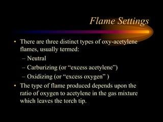 Oxy Acetylene Welding Procedure ............ | PPT