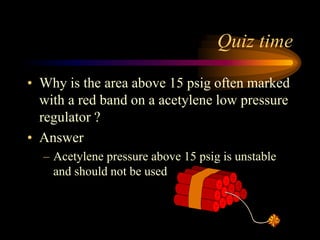 Oxy Acetylene Welding Procedure ............ | PPT