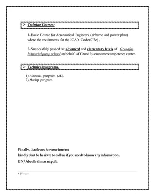 ABDO CV | DOCX | Civil Engineering Industry | Industries