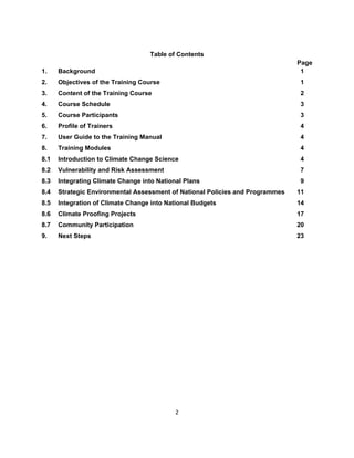 000848 mainstreaming training_module_pacc_project | PDF