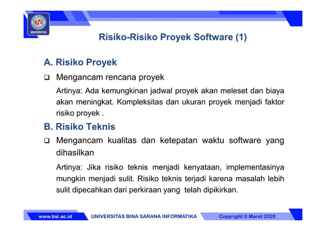 Manajemen Pengadaan dan Risiko | PDF