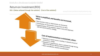 Business Analysis - Module 2: Business Analysis Model1 | PPTX