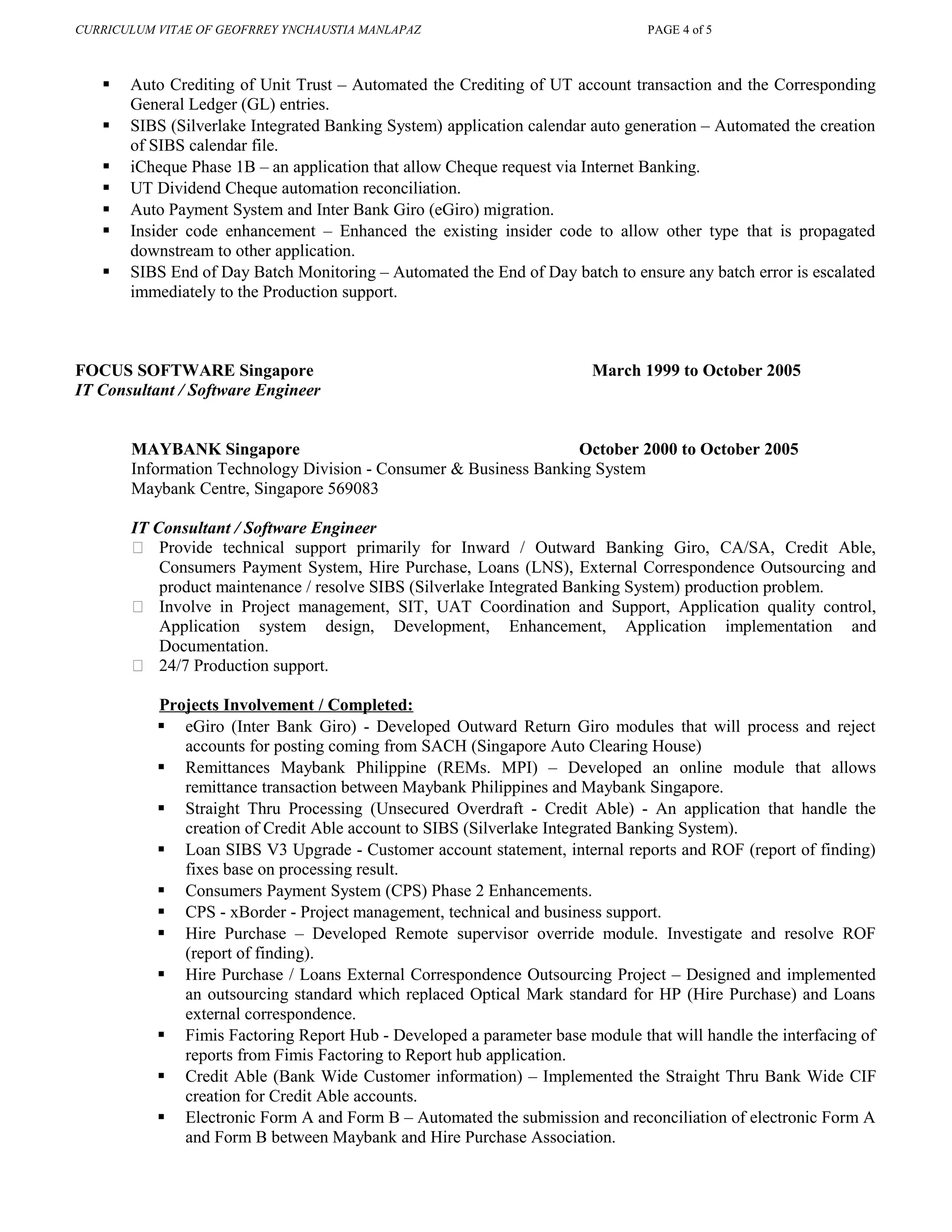 GeofrreyManlapaz_CV | DOC