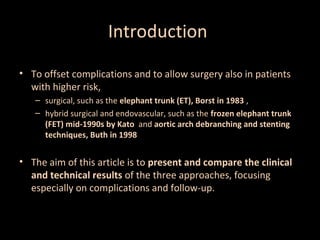 Elephant Trunk after Borst | PPT