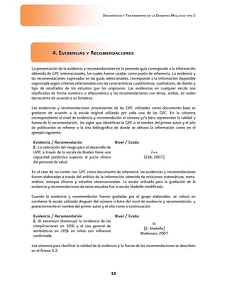GUIA EVIDENCIAS Y RECOMENDACIONES DIABETES MELLITUS | PDF