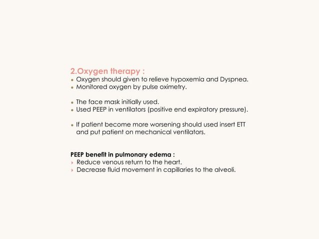 Pulmonary Edema. | PDF