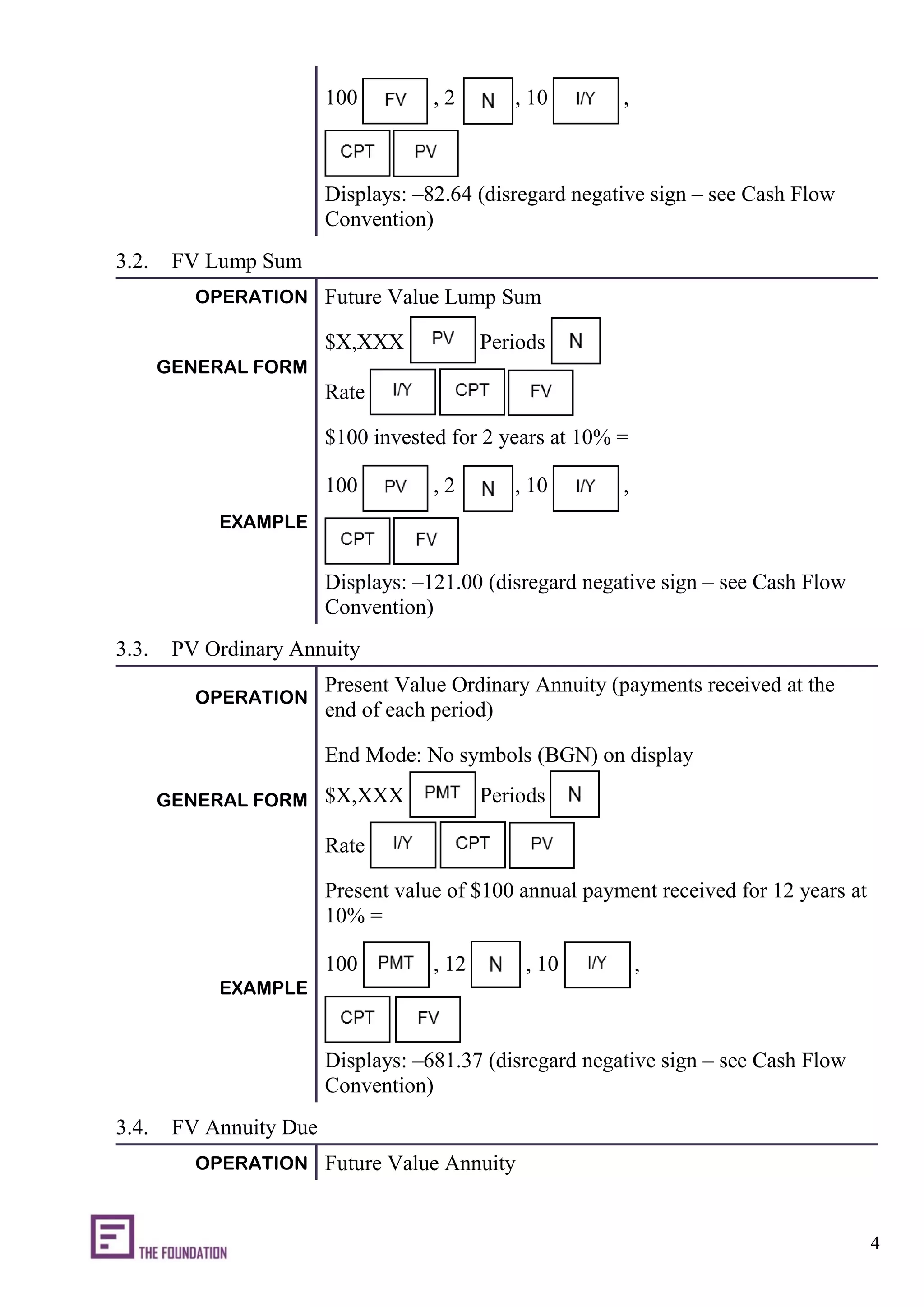 000 instructions for TI BA II Plus | PDF