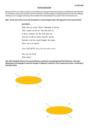 Macbeth Booklet | DOCX | Fantasy | Genres