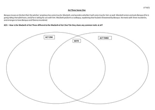 Macbeth Booklet | DOCX | Fantasy | Genres