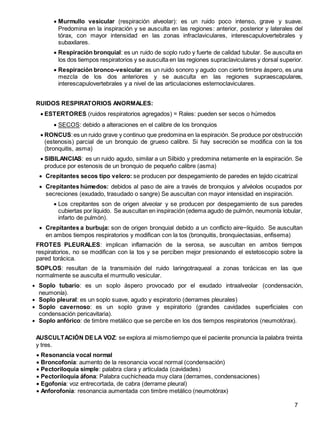 000 Semiología Respiratoria | DOCX