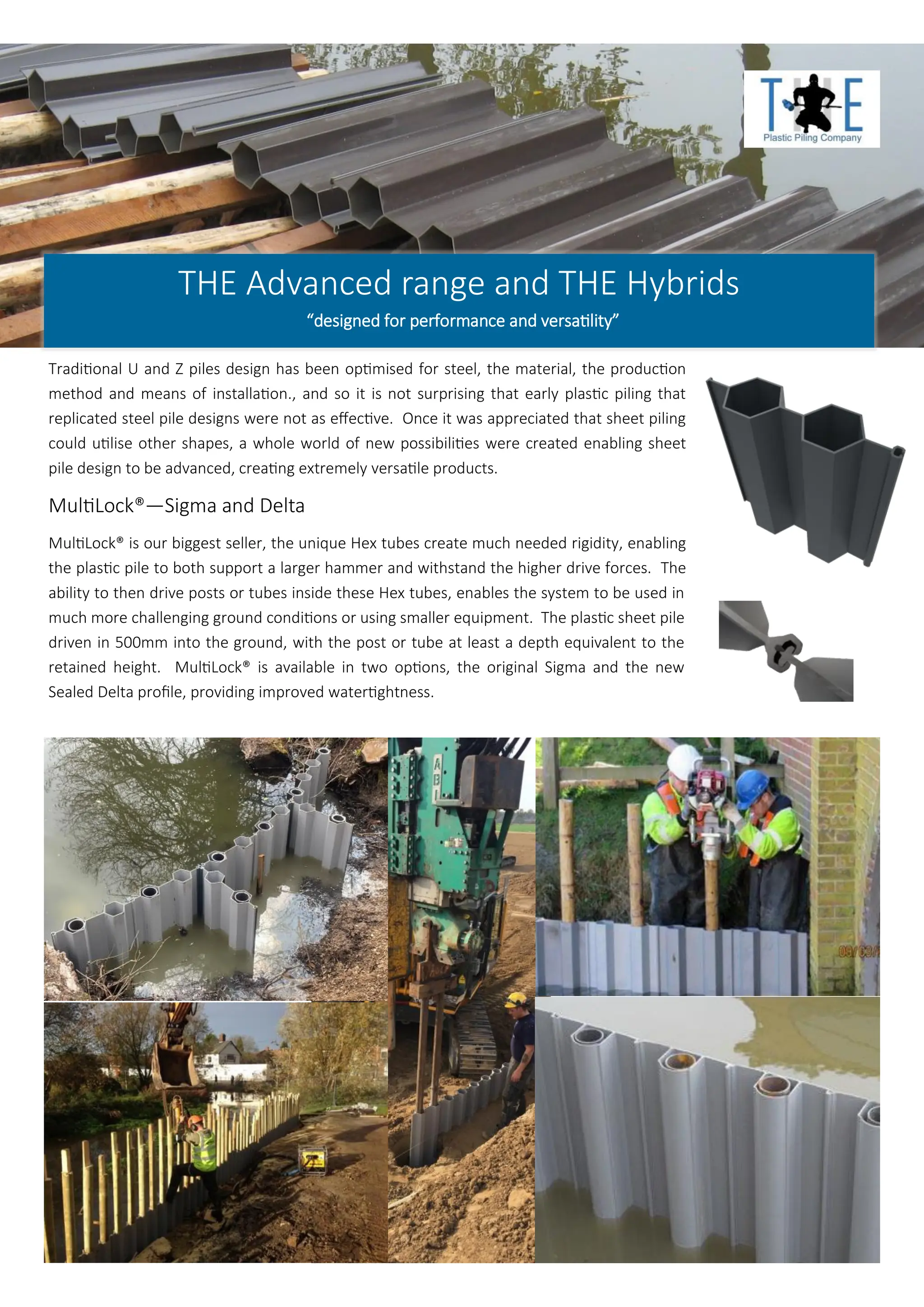 THE Plastic Piling Range of Plastic Sheet Piling 2022 std.pdf
