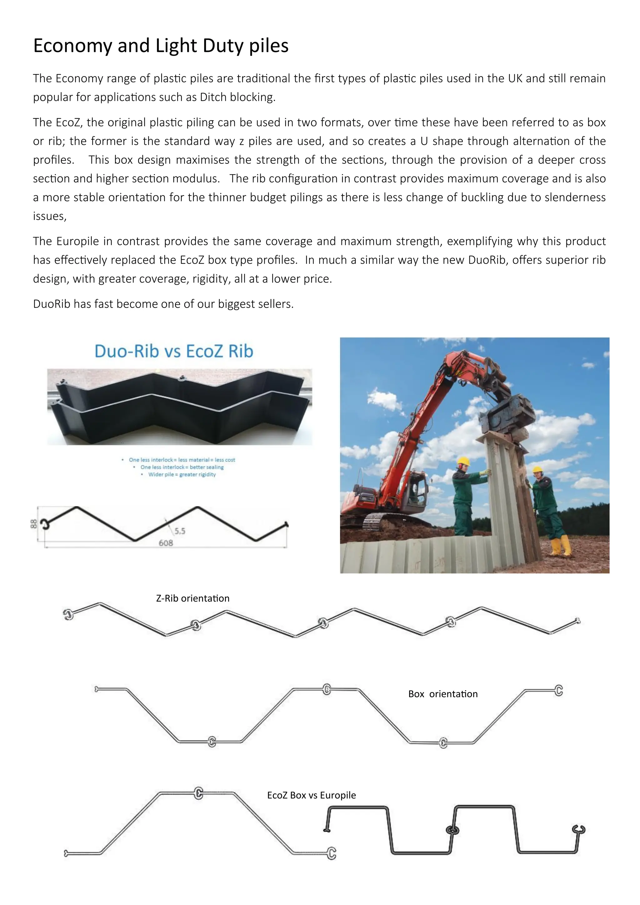 THE Plastic Piling Range of Plastic Sheet Piling 2022 std.pdf