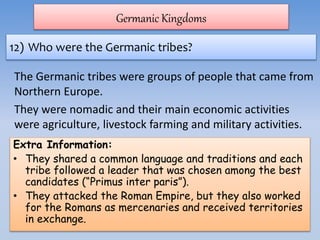 Early Middle Ages - Part 1 | PPTX