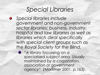 Organisation of Libraries | PPT