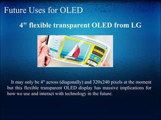 OLED (Organic Light Emitting Diode) | PPT