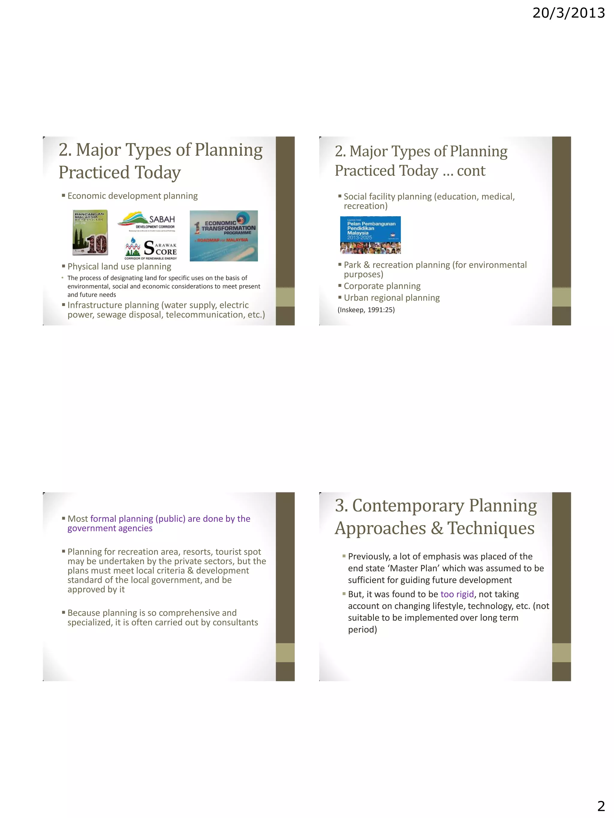 001. introduction to destination planning | PDF
