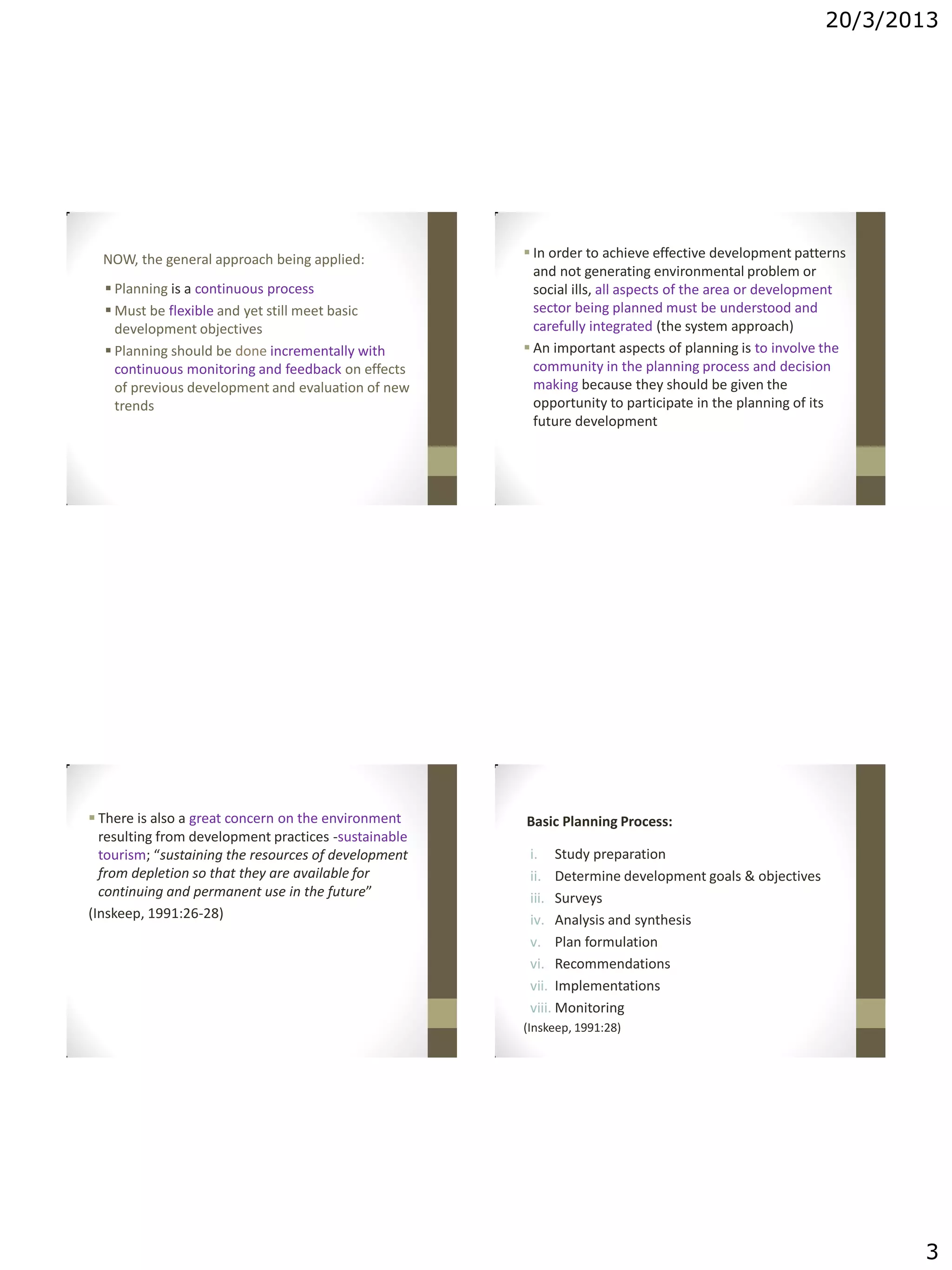 001. introduction to destination planning | PDF