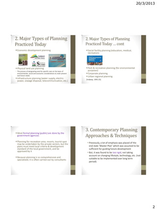 001. introduction to destination planning | PDF