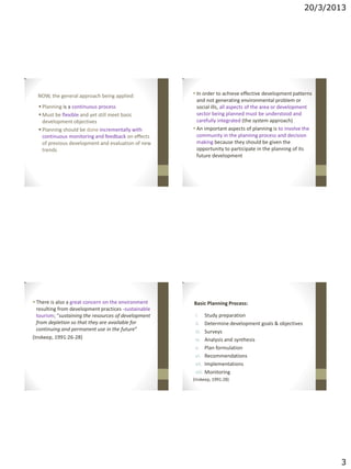 001. introduction to destination planning | PDF