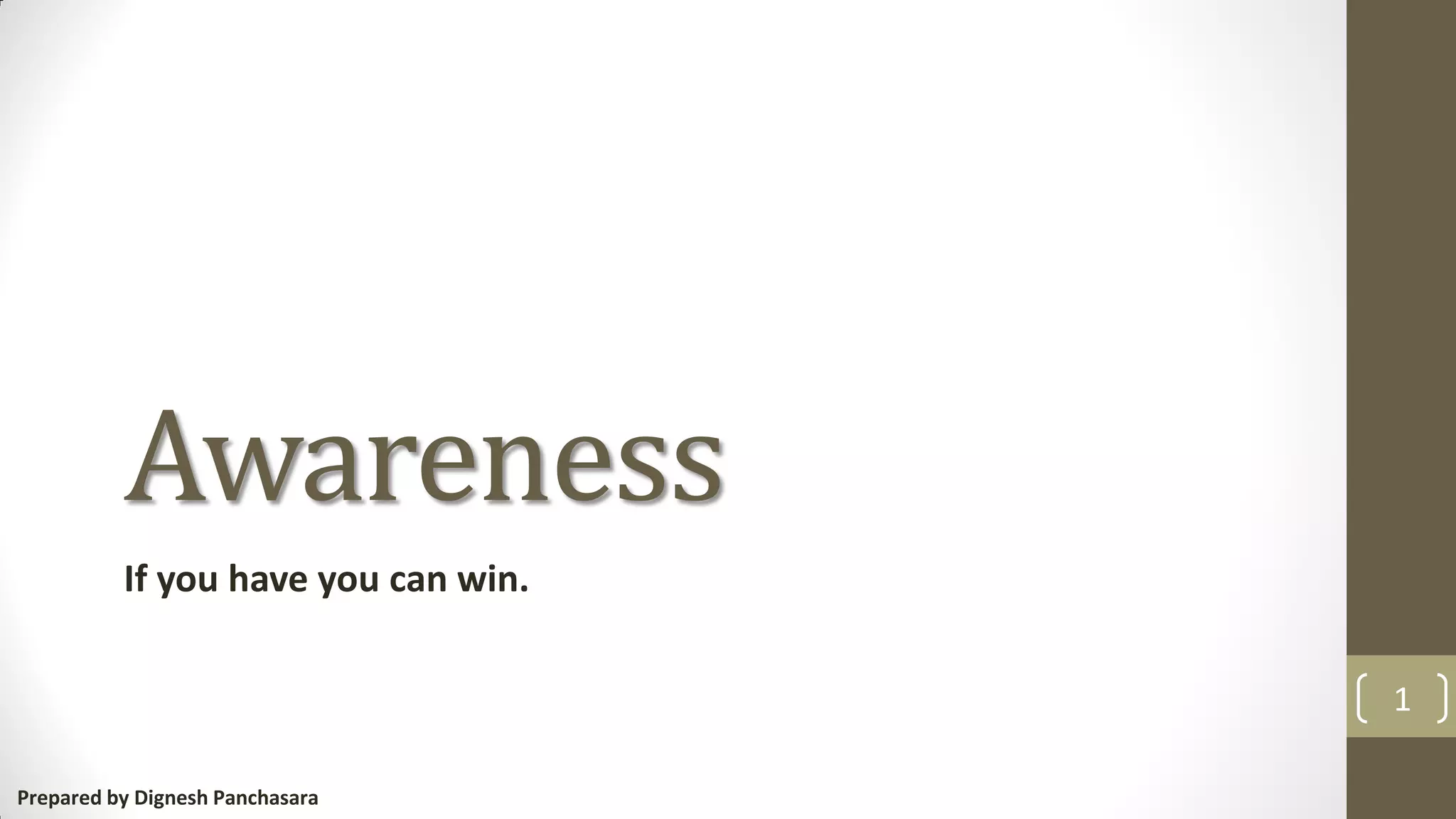 Awareness and SWOT Analysis | PDF