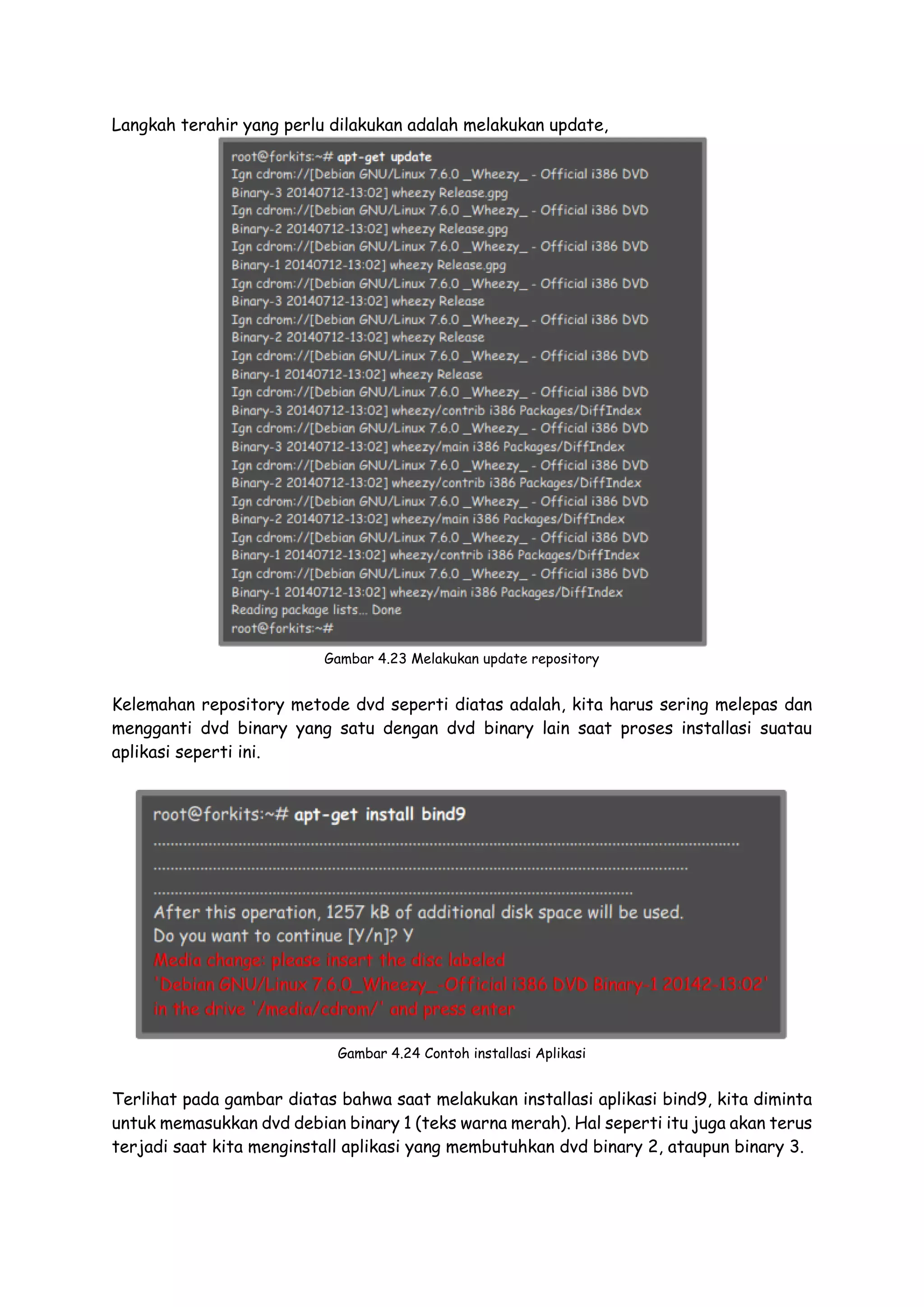 001. konfigurasi dasar debian server | PDF