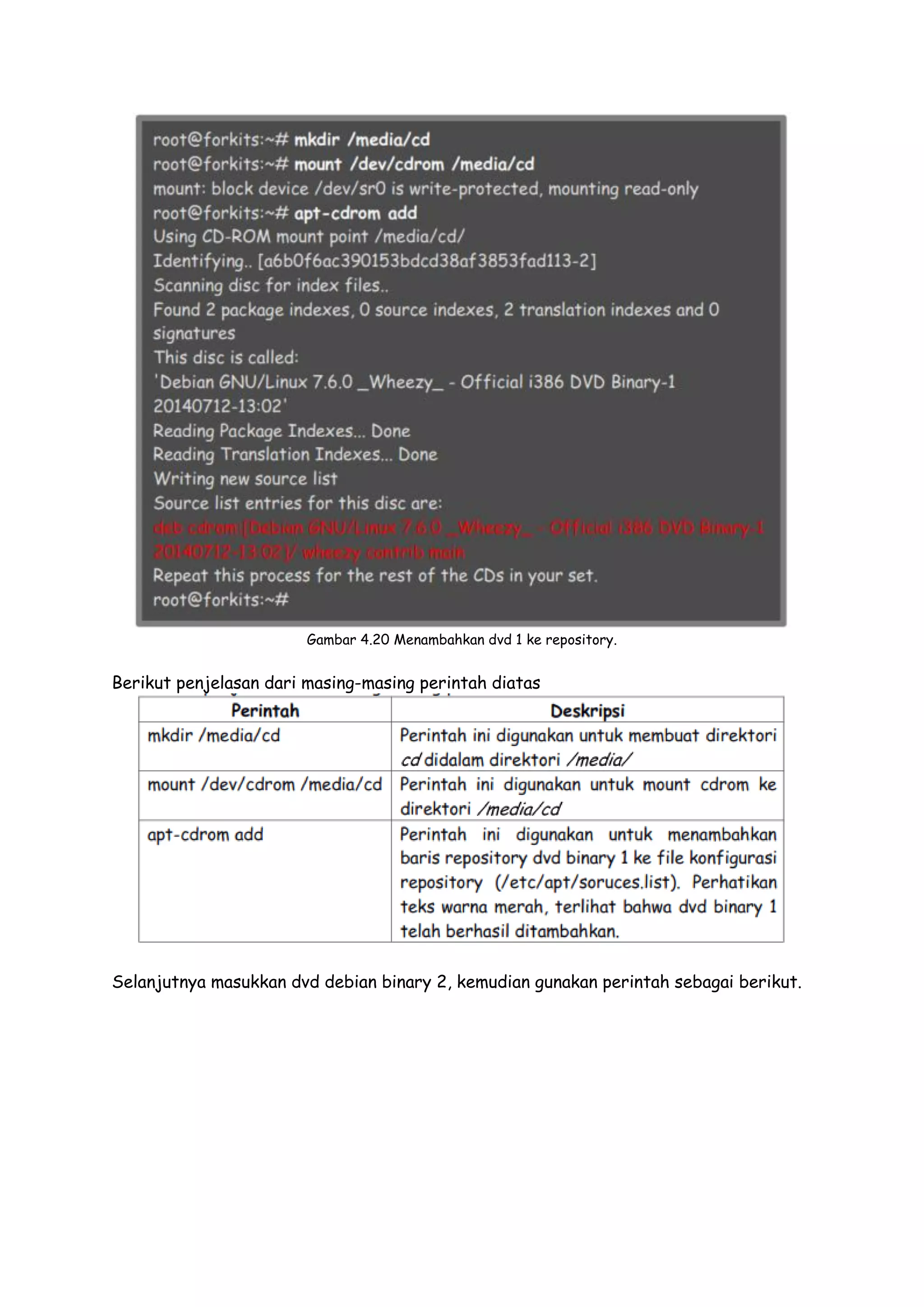 001. konfigurasi dasar debian server | PDF