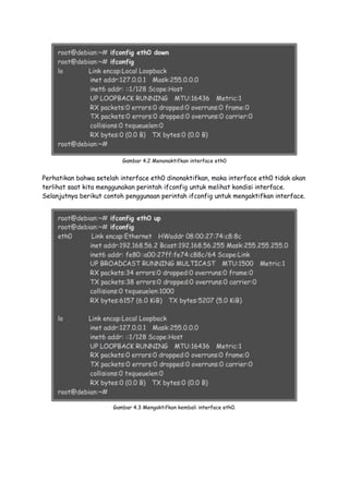 001. konfigurasi dasar debian server | PDF