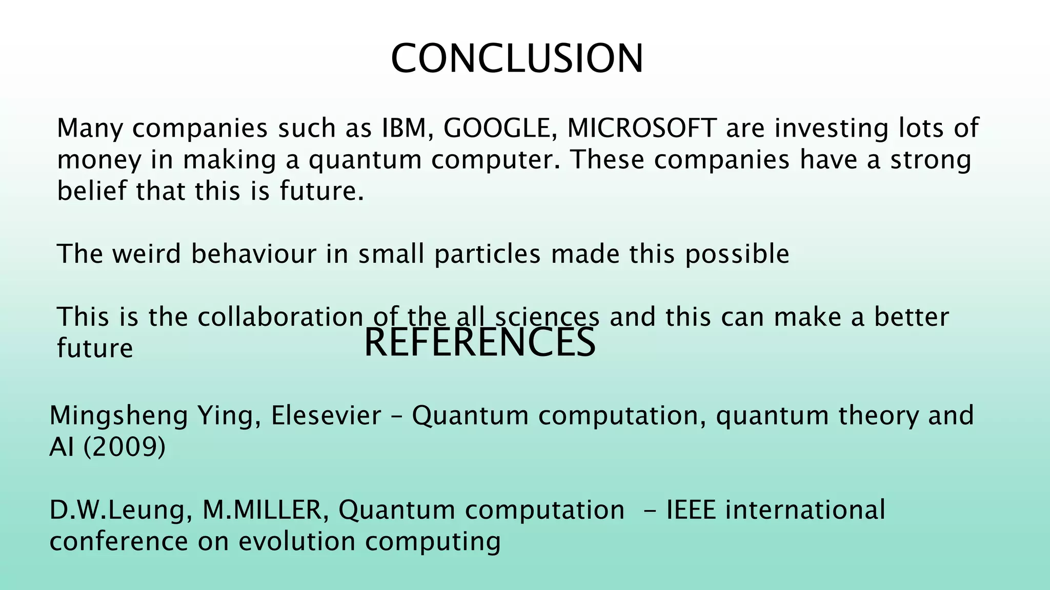 Quantum Computing | PPTX