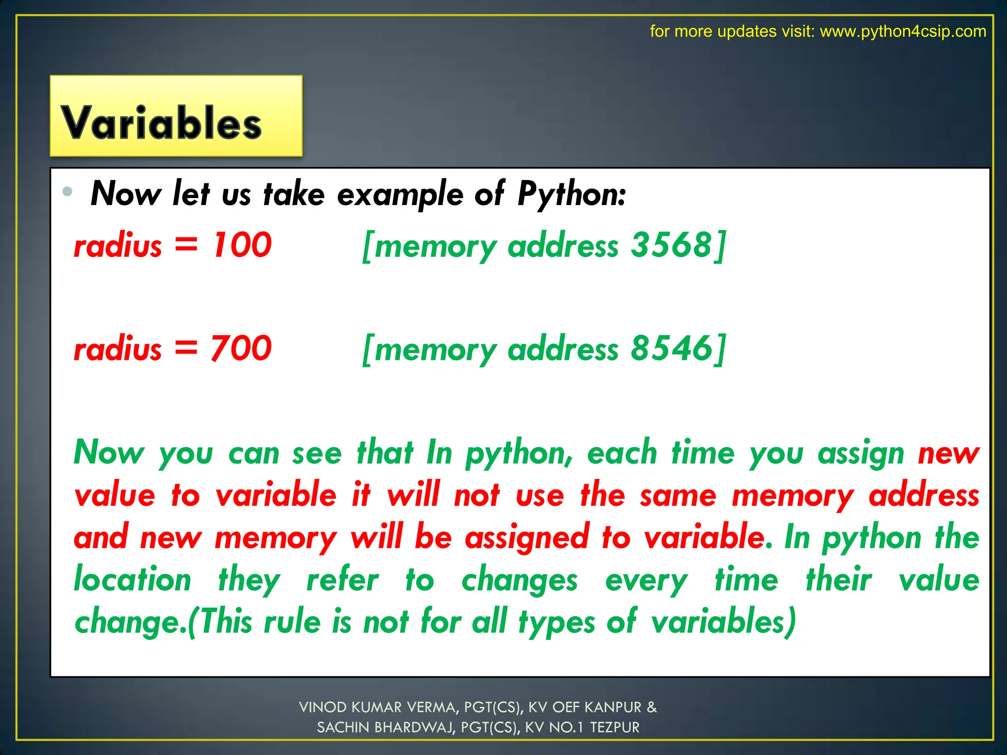 REVISION OF PYTHON CLASS 12 NOTES CMPUTER SCIENCE | PPT