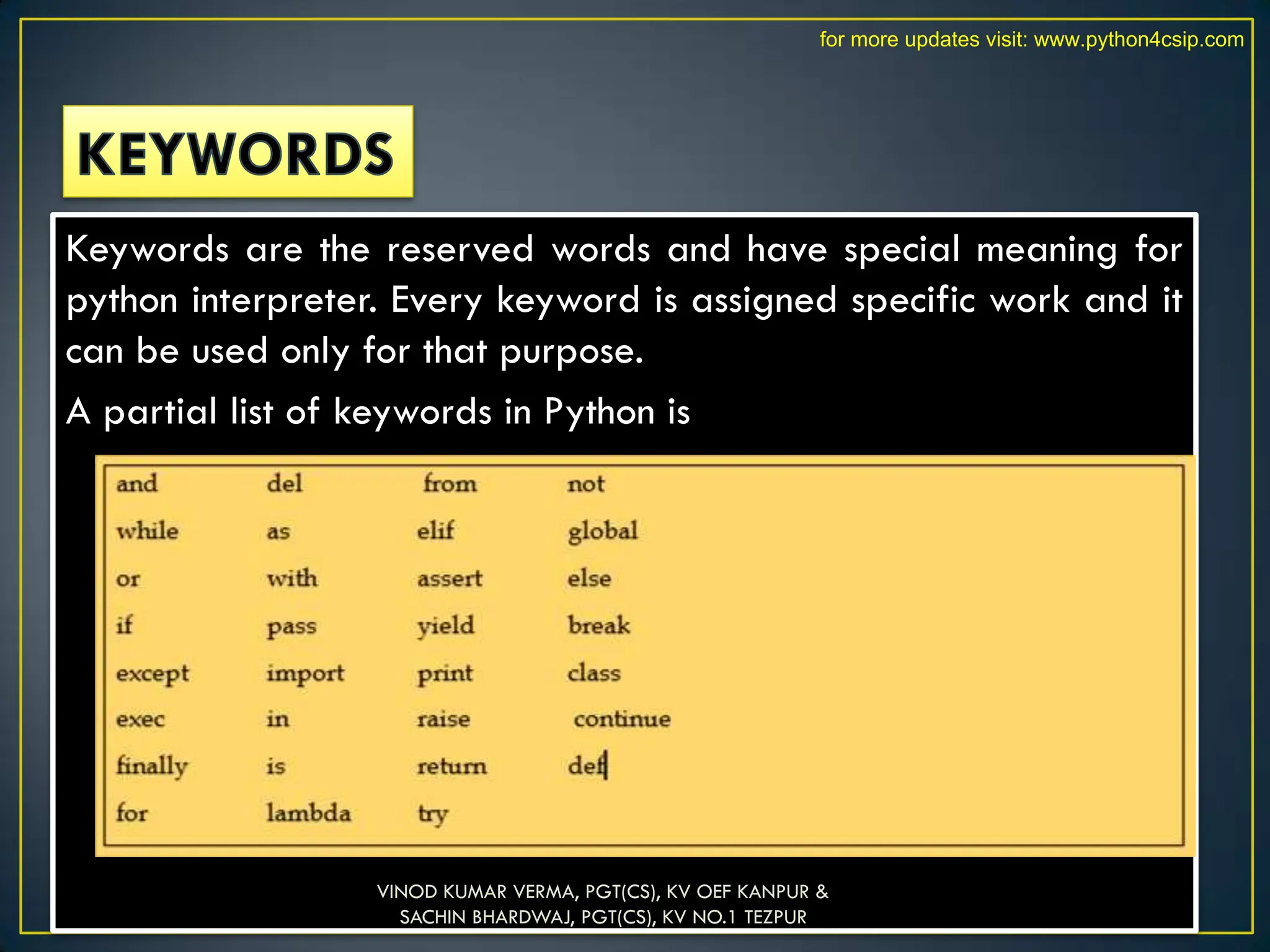 REVISION OF PYTHON CLASS 12 NOTES CMPUTER SCIENCE | PPT