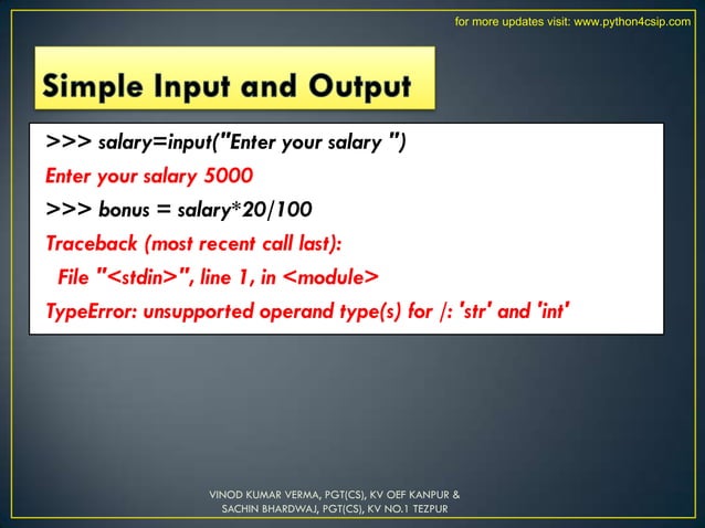 REVISION OF PYTHON CLASS 12 NOTES CMPUTER SCIENCE | PPT