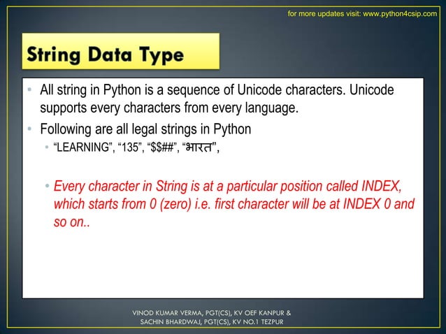 REVISION OF PYTHON CLASS 12 NOTES CMPUTER SCIENCE | PPT