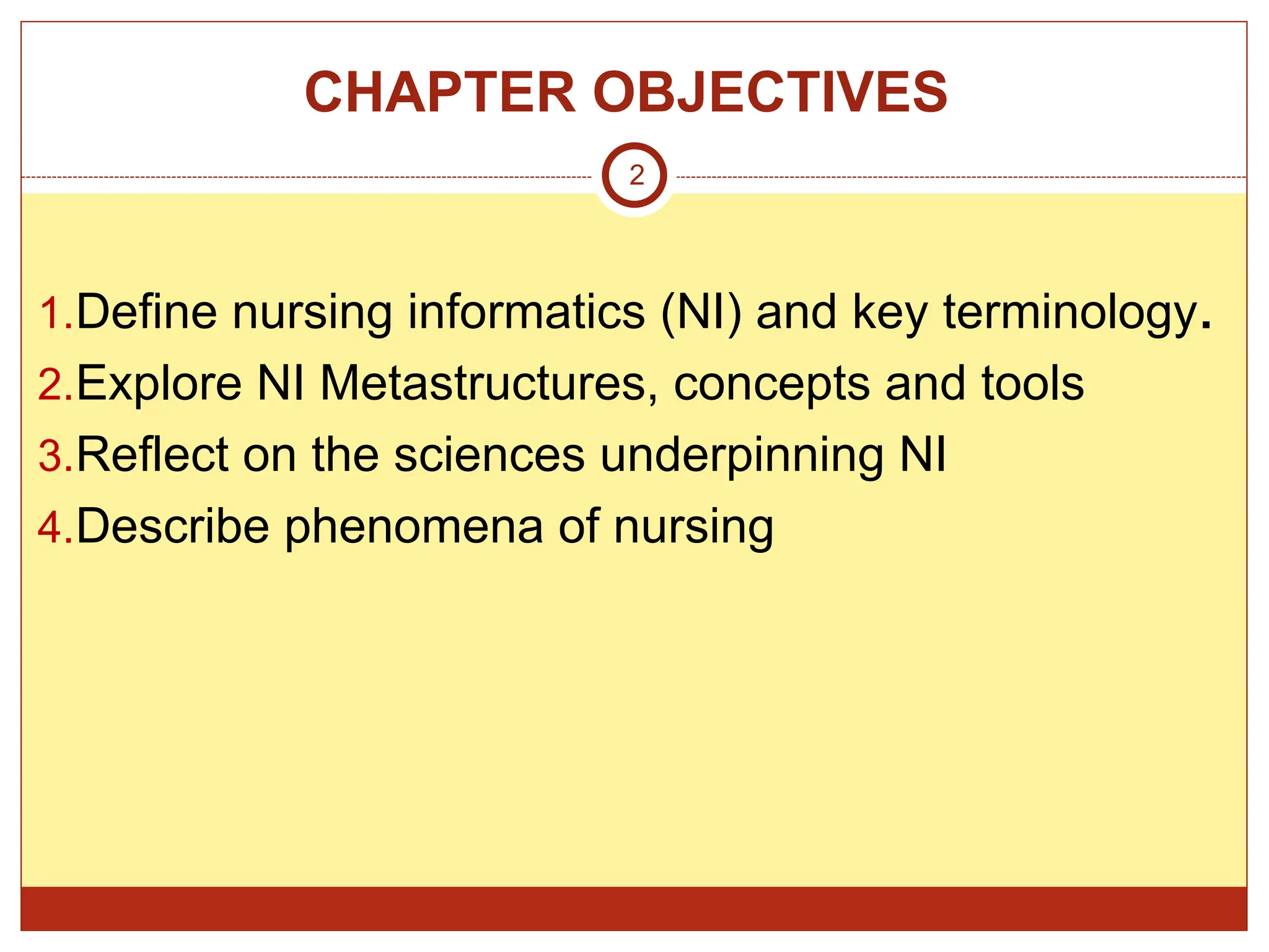 overview of nursing informatics overview of nursing informatics | PPT