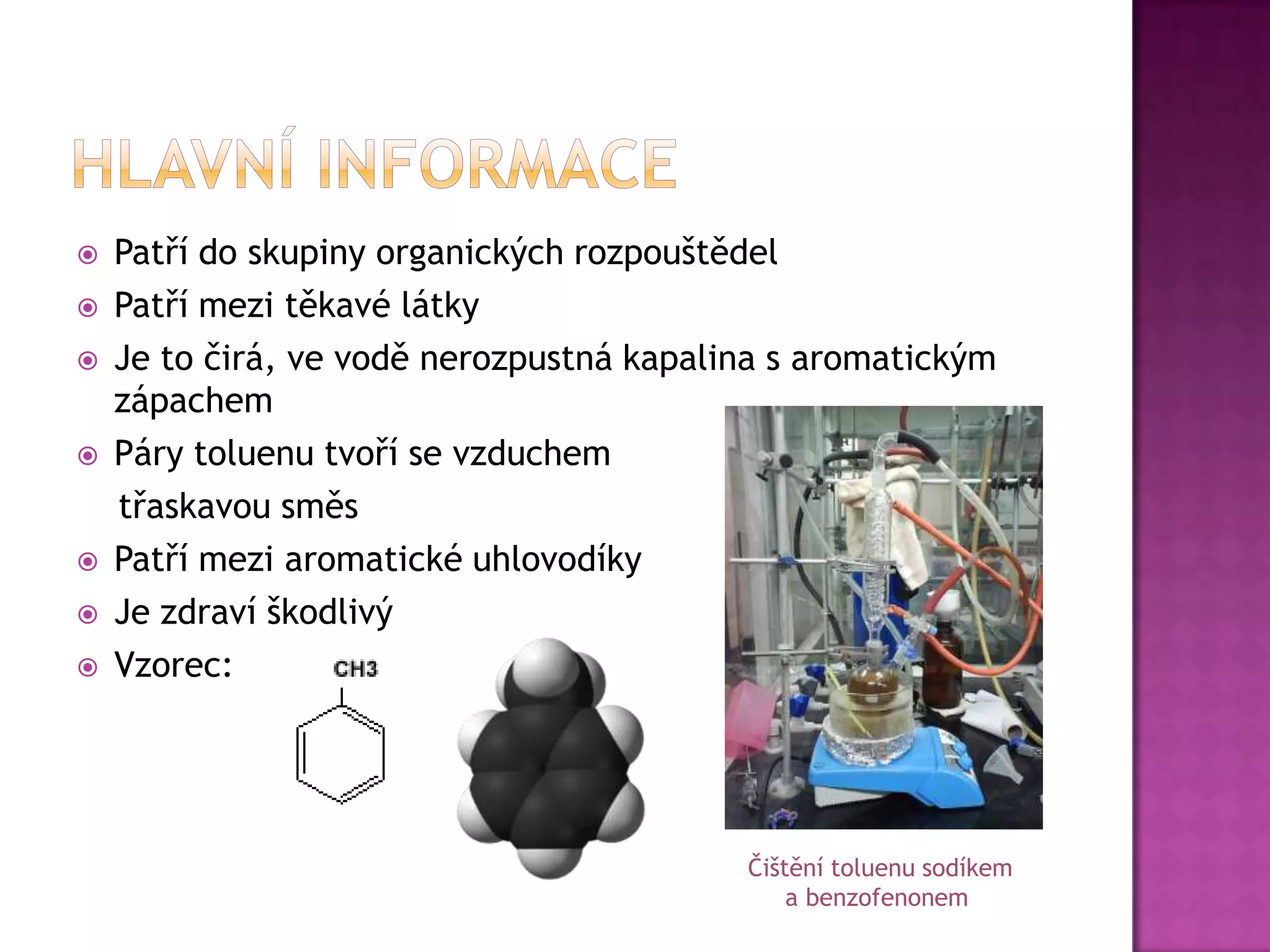 Areny - Toluen podrobně | PPTX