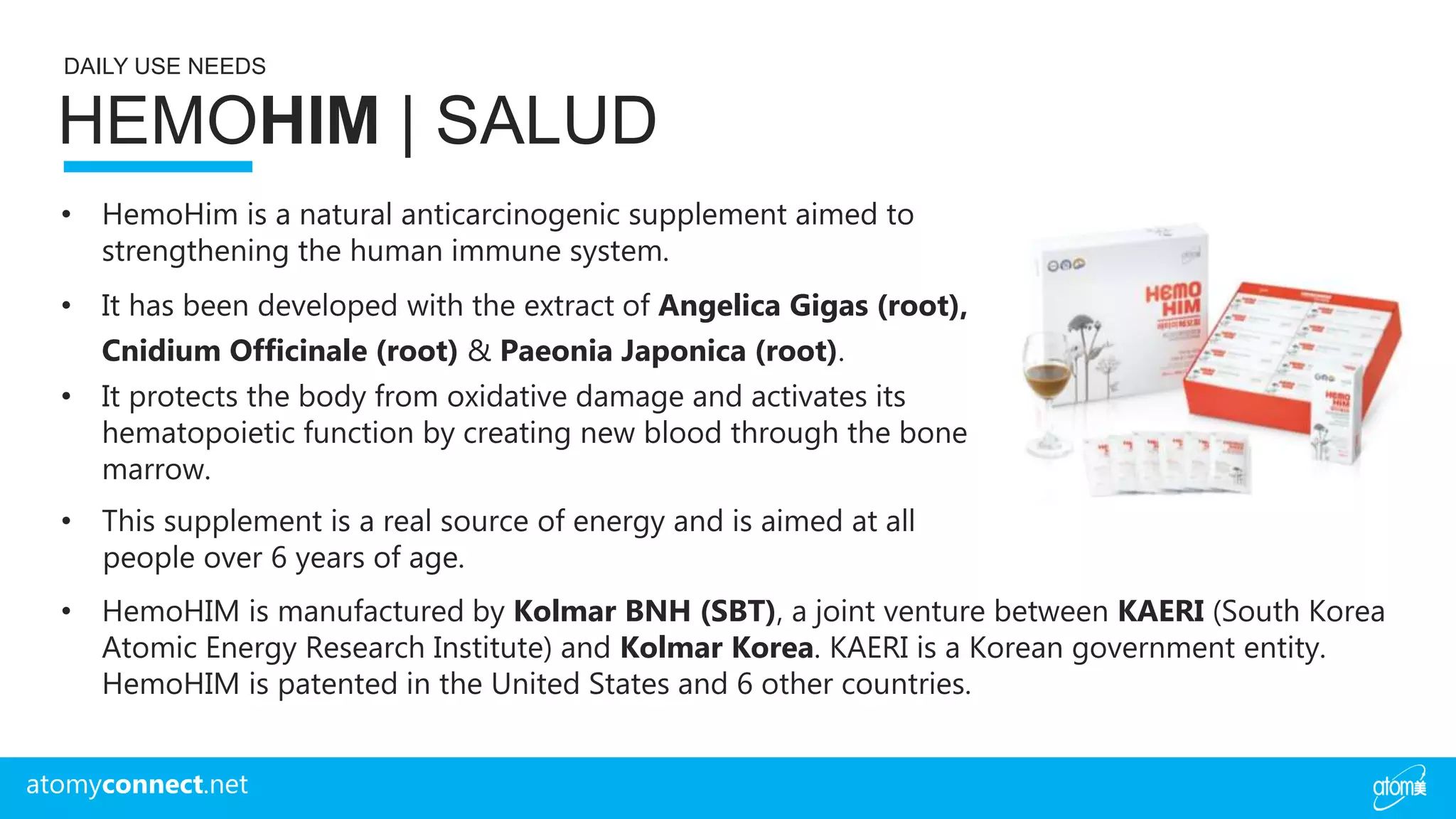 Atomy Presentation English | PPTX