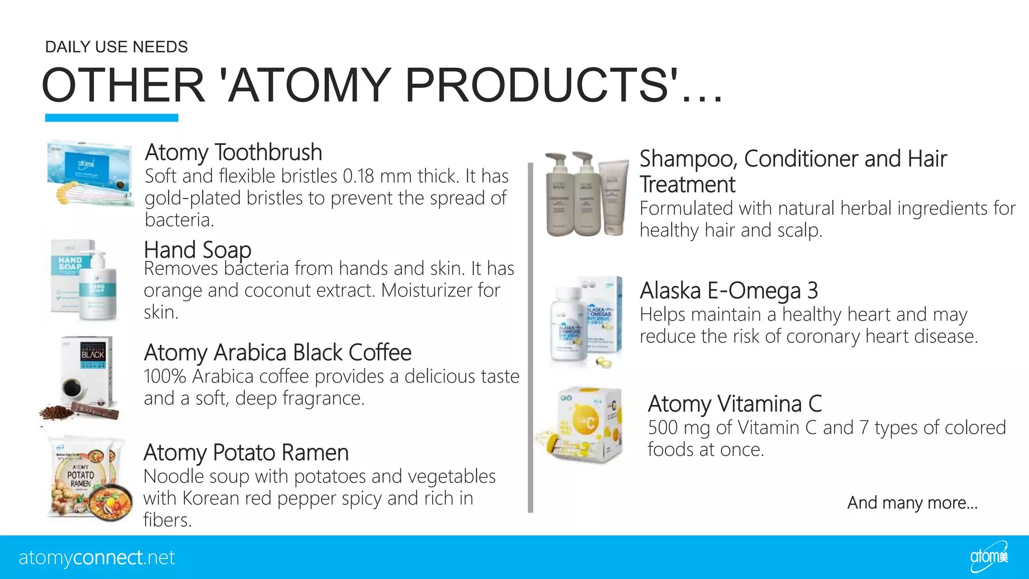 Atomy Presentation English | PPTX