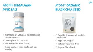 001 - Atomy Products Presentation | PPTX