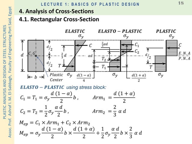 Part (1) basics of plastic analysis | PDF | Physics | Science