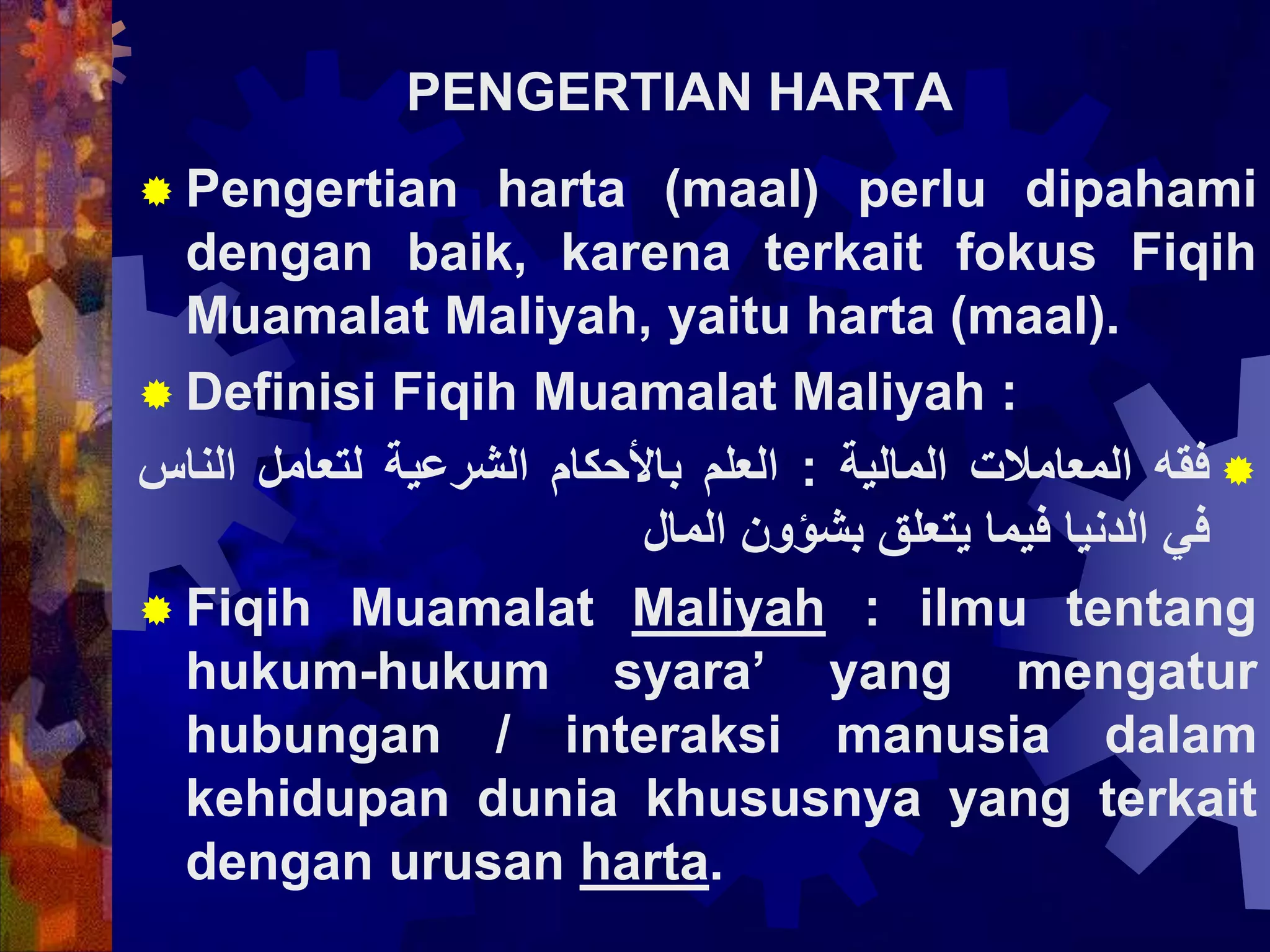 001 konsep harta dan kepemilikan dalam islam | PPT