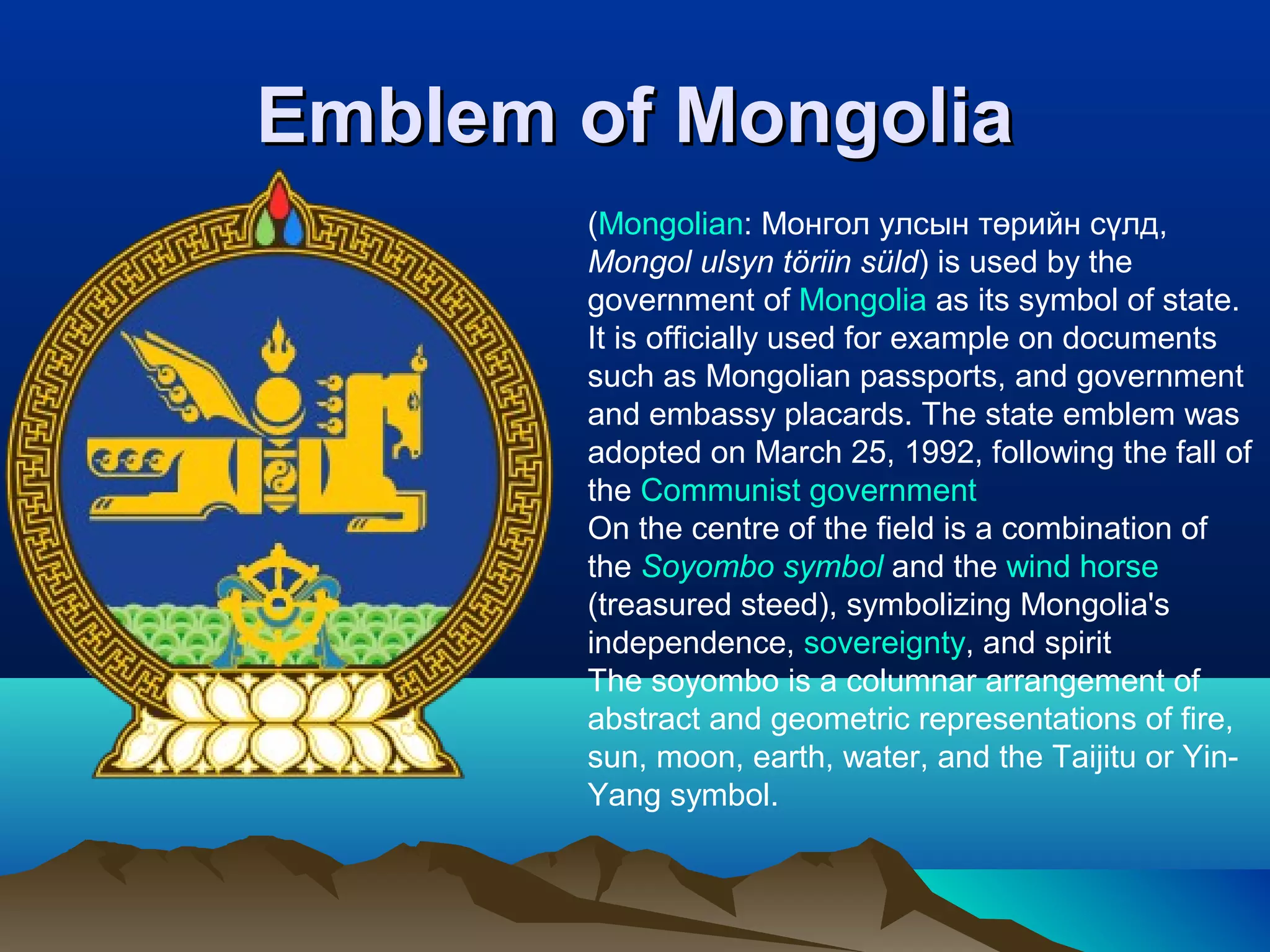 001 mongolian presentation | PPT
