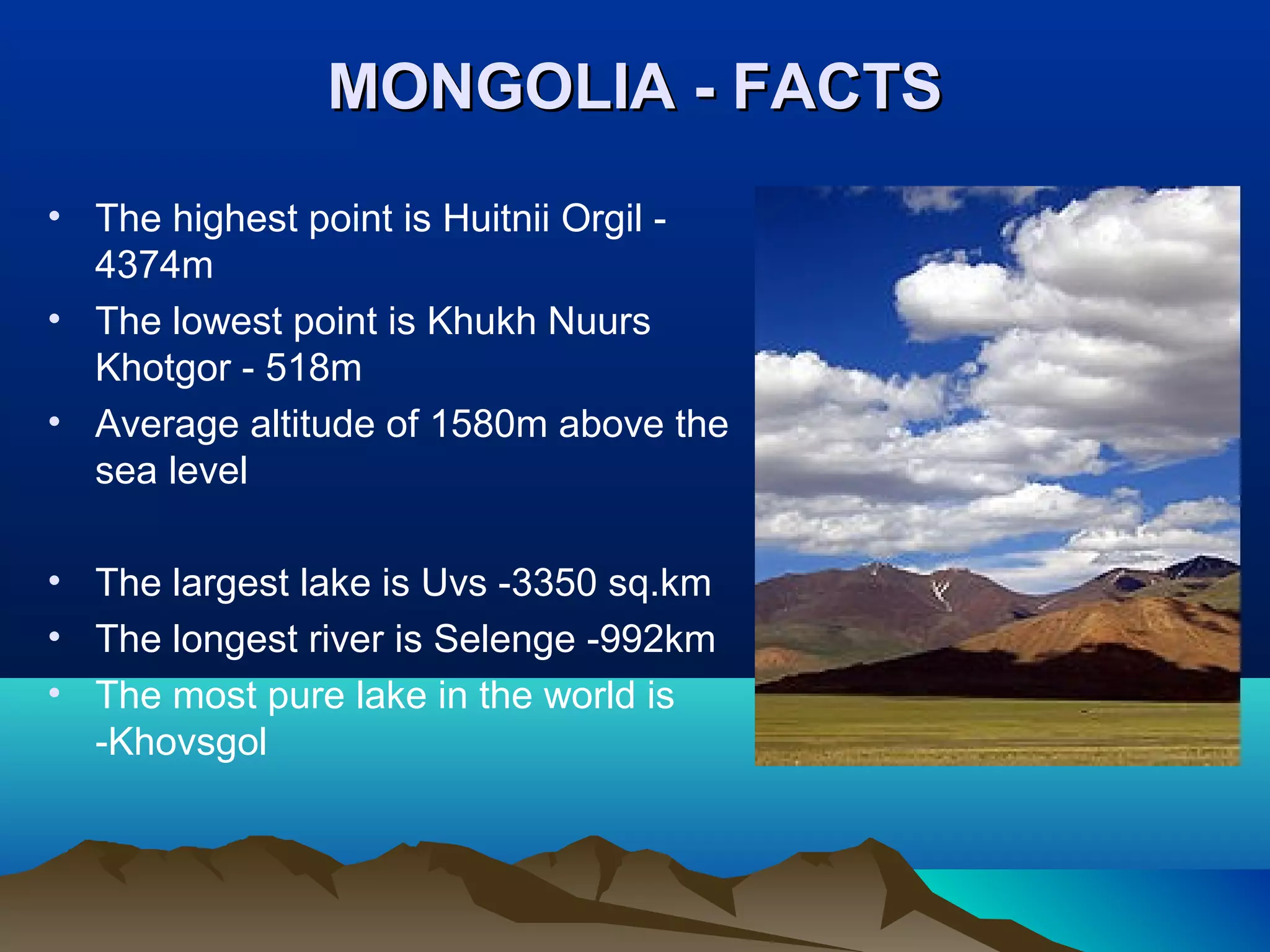 001 mongolian presentation | PPT