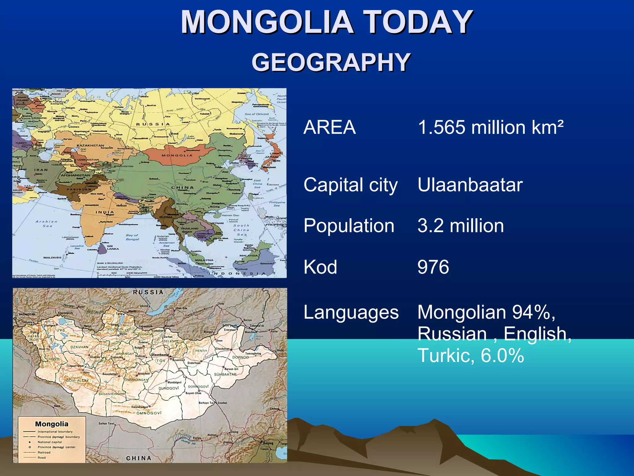 001 mongolian presentation | PPT