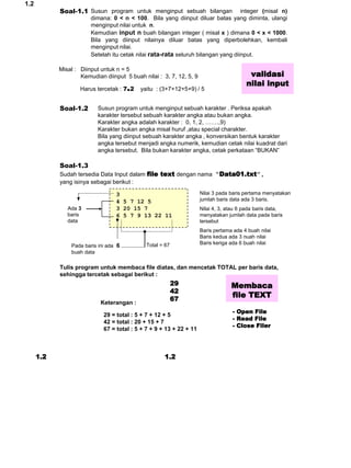 001 soal-input-text | PPT